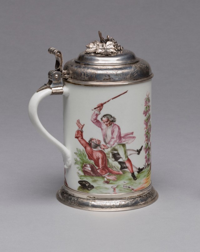 German Tankards and Steins: Part 4—Porcelain – Milwaukee Art Museum Blog
